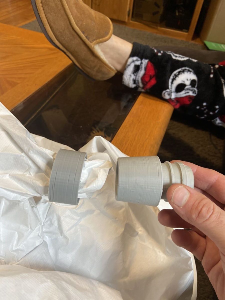 PAPR Hood->Hose Adapter | Sector67